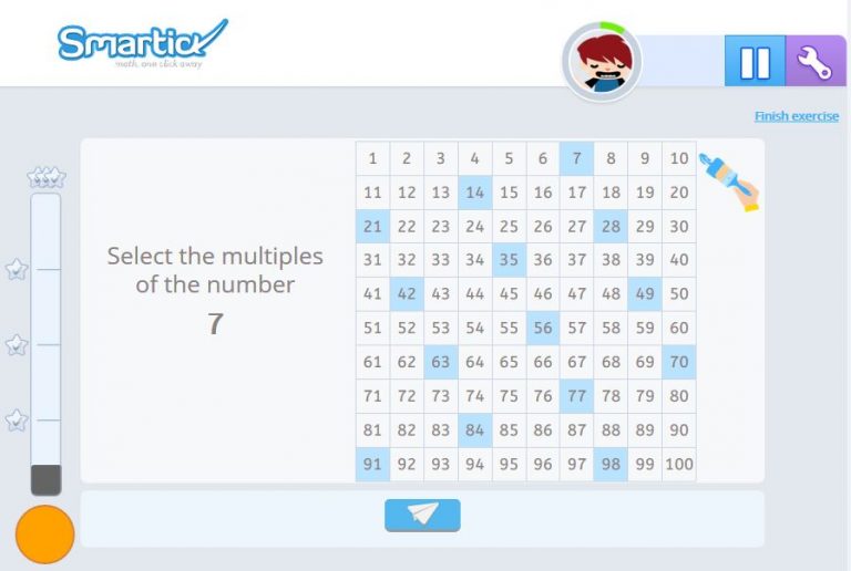 Learn Your Times Tables at a Glance with a 100 Square - Smartick