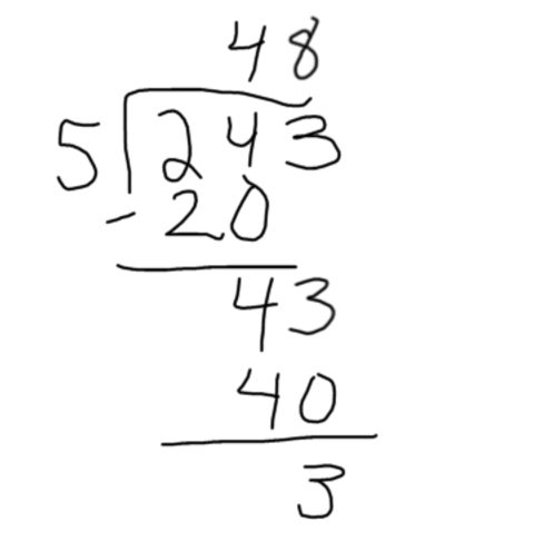 Learn to Divide by one Digit with one Example- Elementary Math