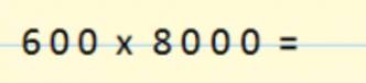Multiplying Numbers Followed by Zeros - Elementary Math