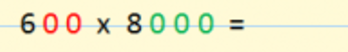 Multiplying Numbers Followed by Zeros - Elementary Math