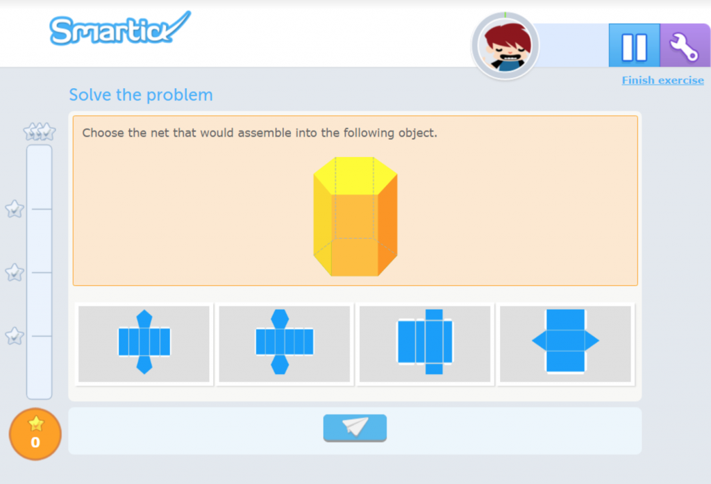 Logic Exercises at Smartick and a Math Ridle - Elementary Math