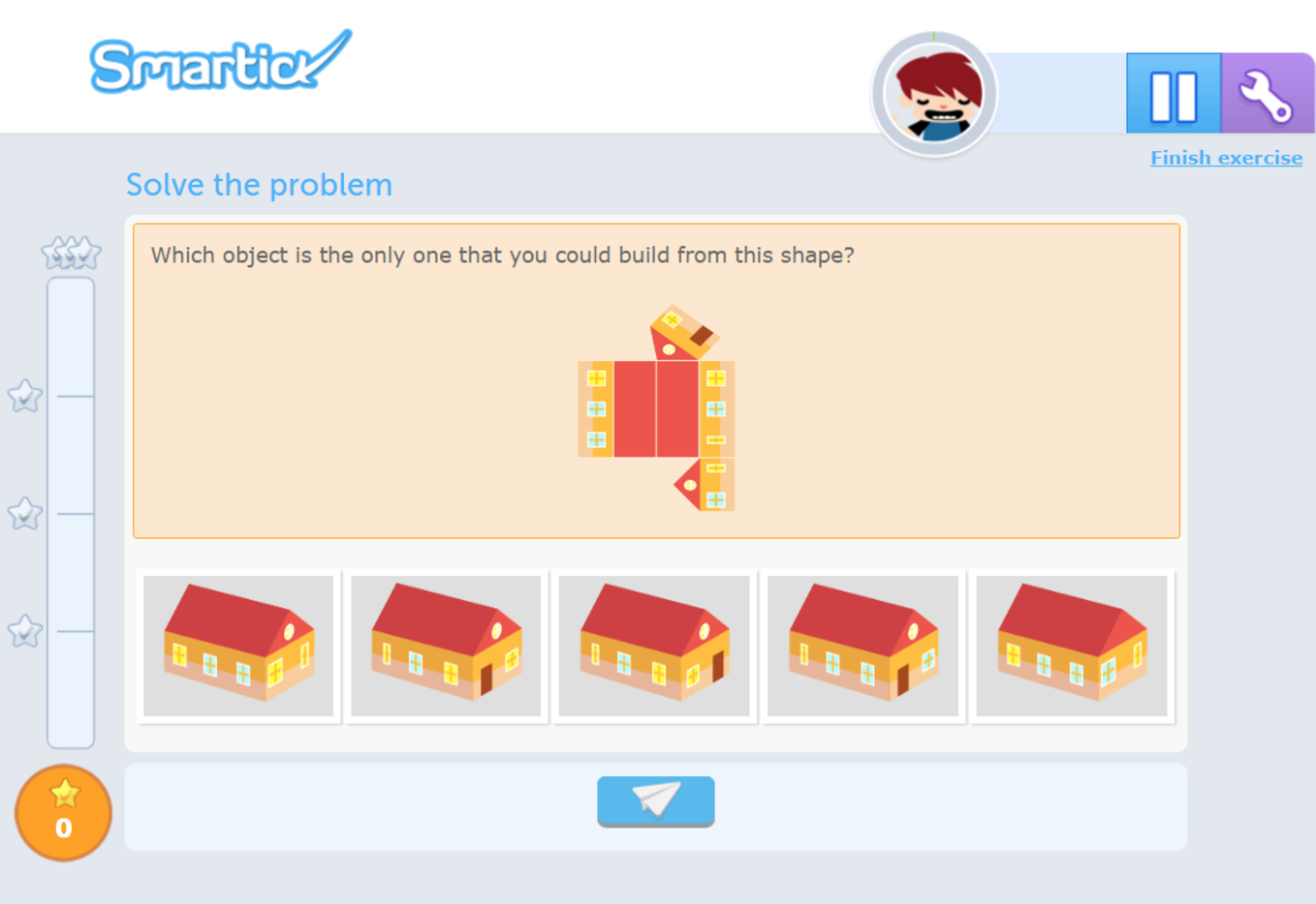 Logic Exercises at Smartick and a Math Ridle - Elementary Math