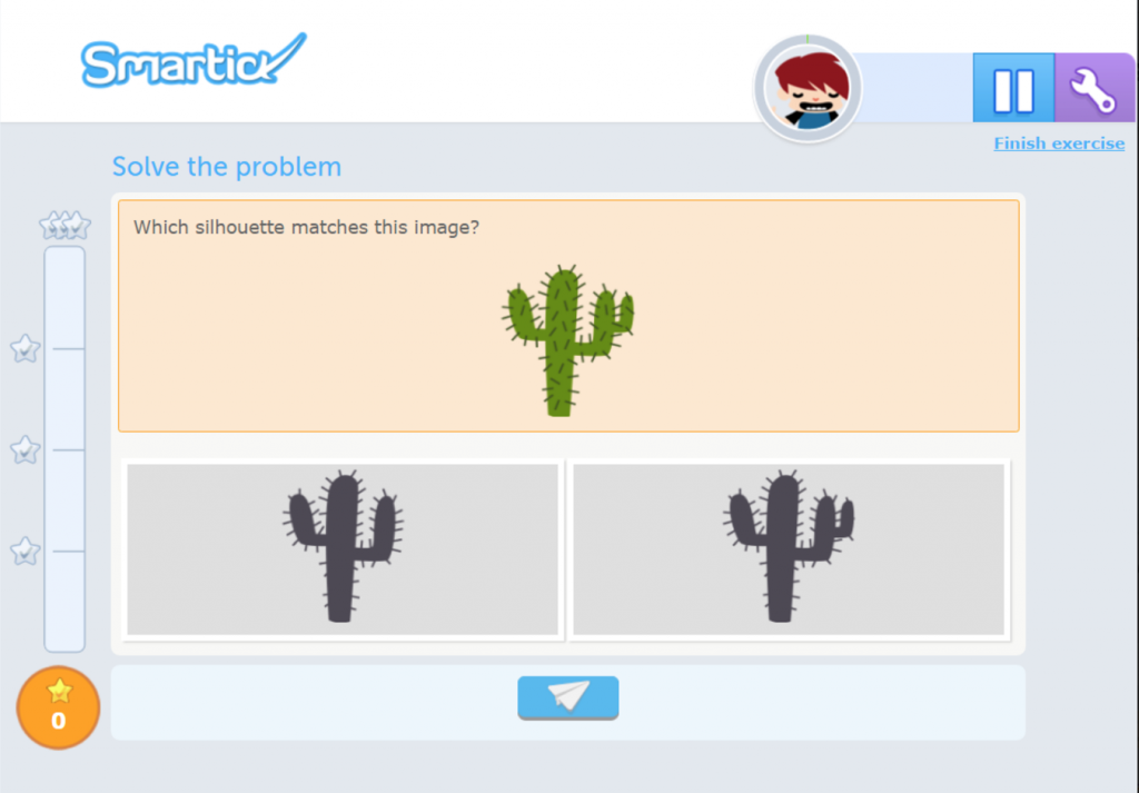 Logic Exercises at Smartick and a Math Ridle - Elementary Math