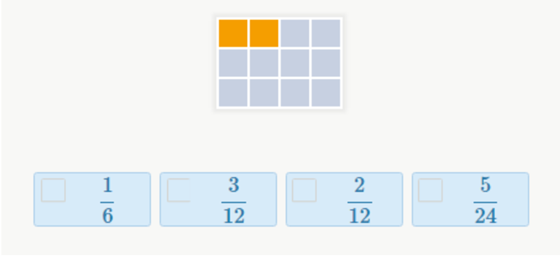 Practice and Examples of Equivalent Fractions - Elementary Math