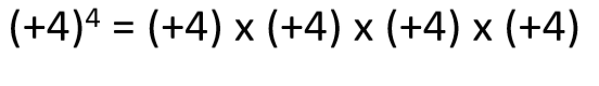 Learn the Signs of the Power: Positive or Negative - Elementary Math