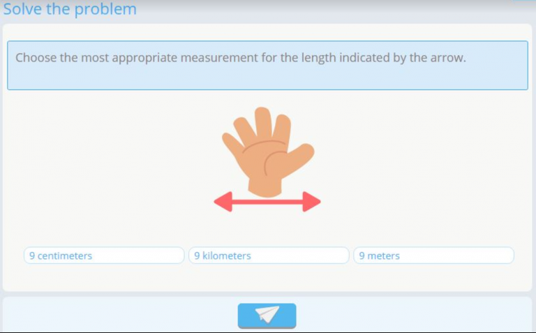 Practice Length Measurement Problems - Elementary Math