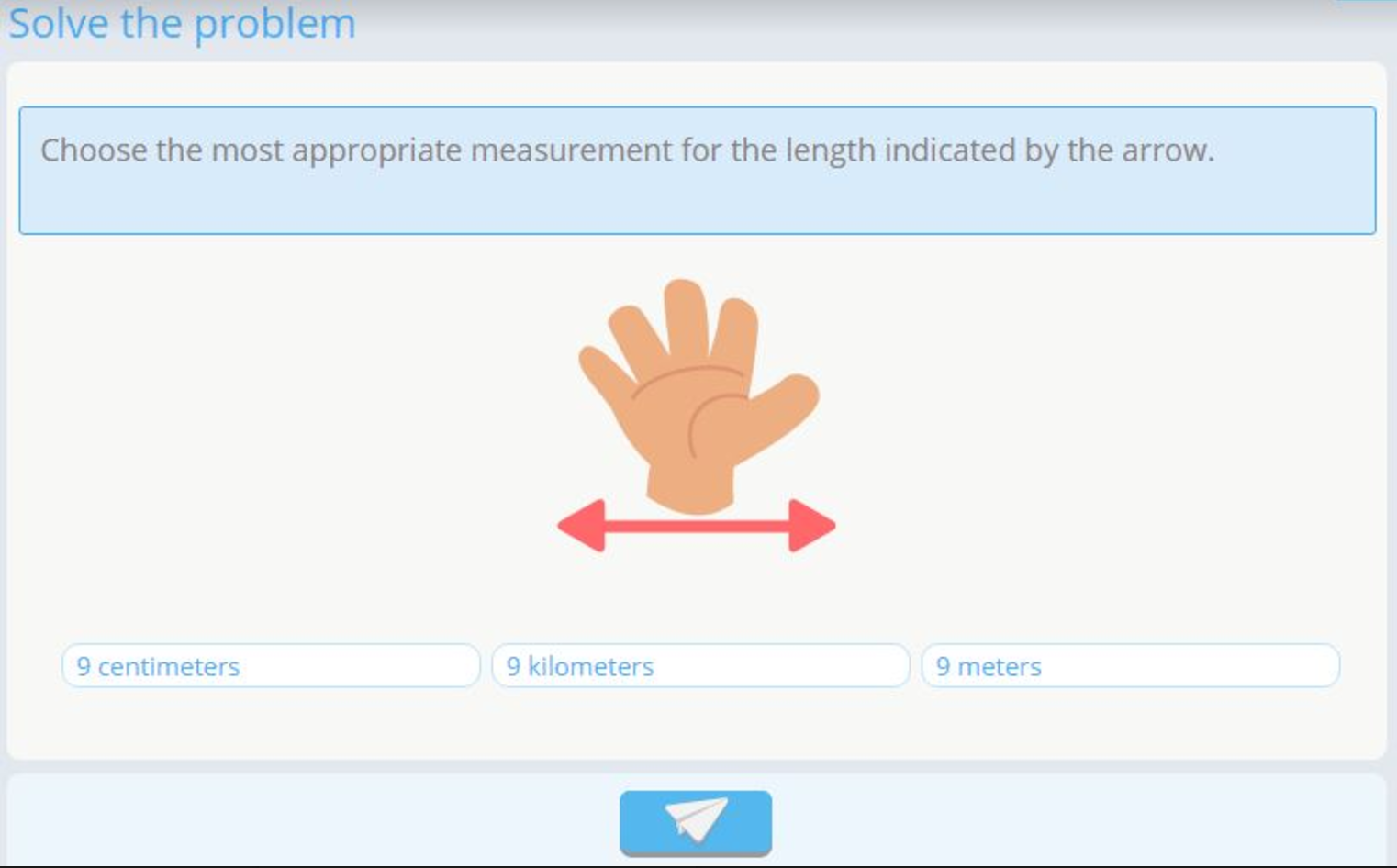 Practice Length Measurement Problems - Elementary Math