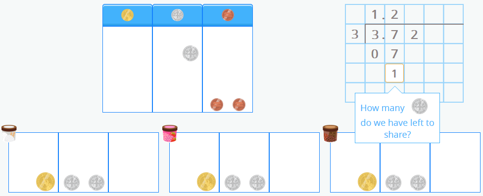 Dividing with Decimals Using Money as an Example - Smartick