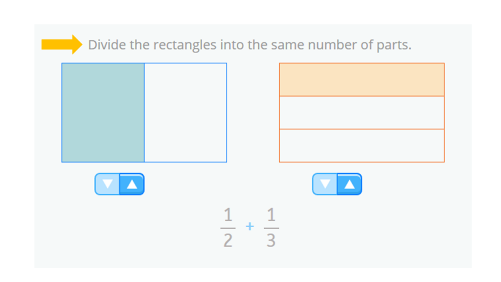 Adding Fractions with the Visual Aid of Rectangles - Smartick