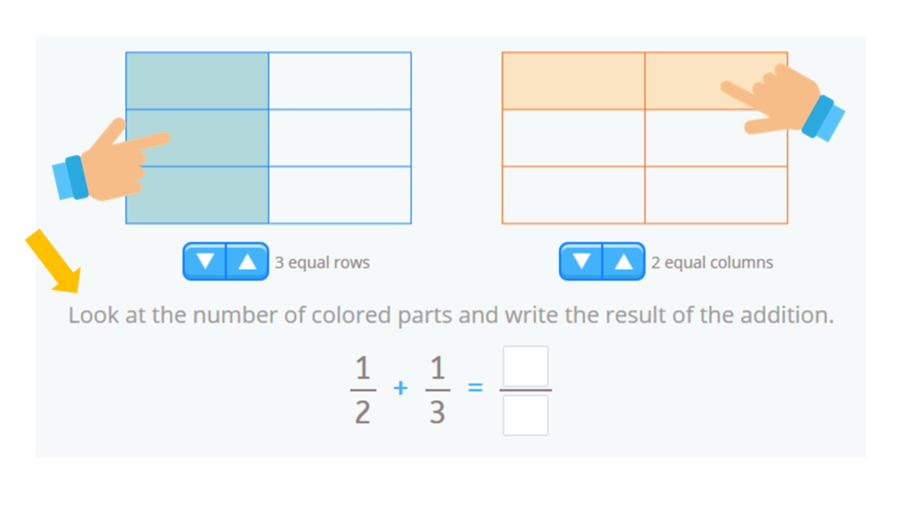 Adding Fractions with the Visual Aid of Rectangles - Smartick