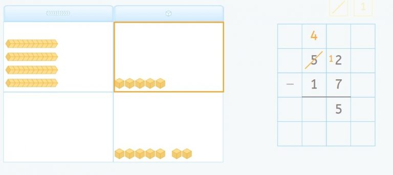 Subtraction With and Without Carrying - Smartick
