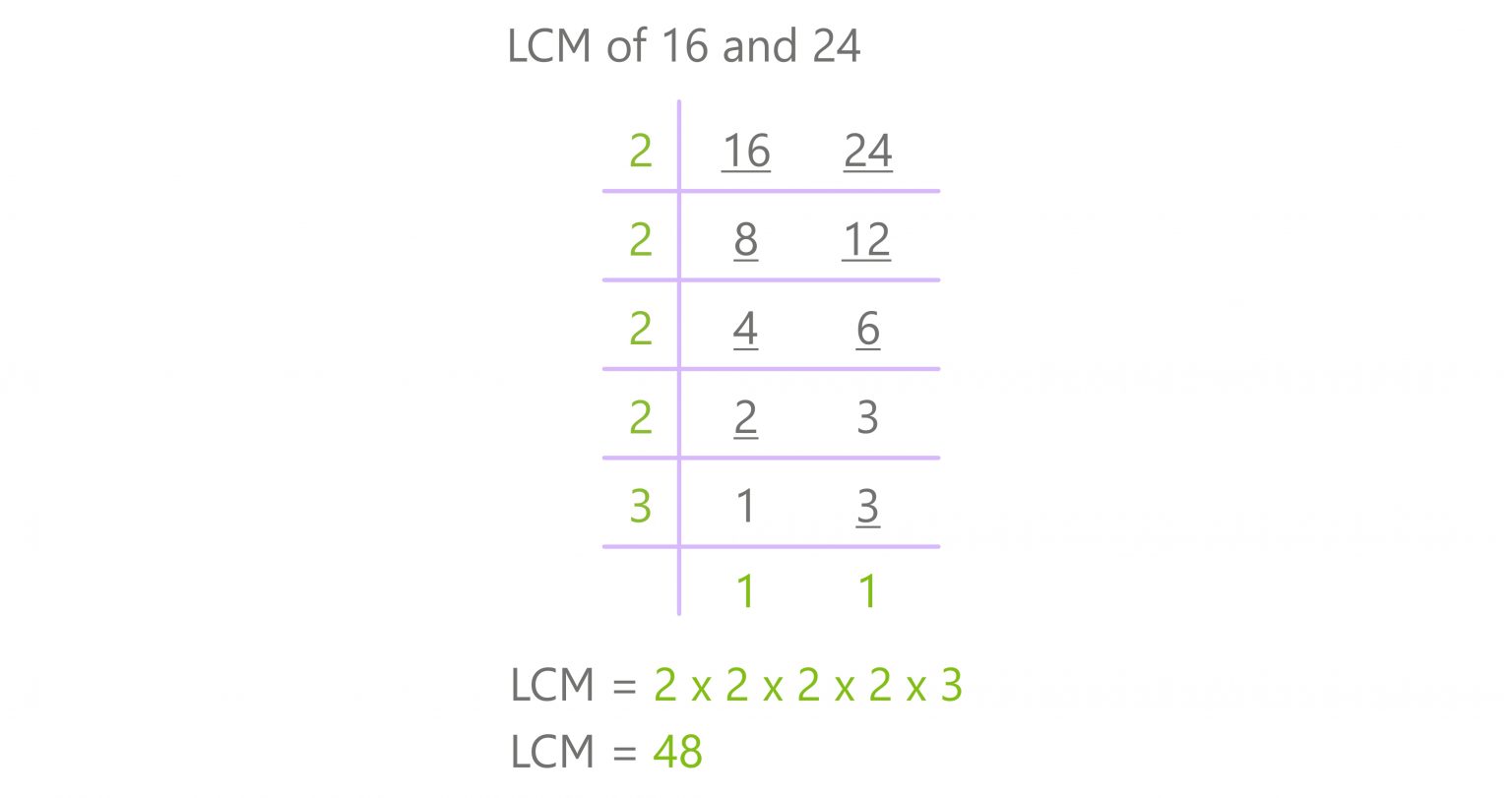 How To Get The LCM of 16 and 24: Different Easy Methods To Use