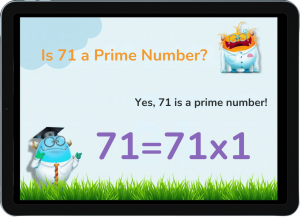 Is 71 a Prime Number | or is 71 a Composite Number?